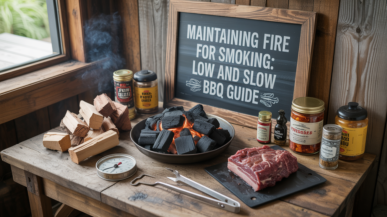 Maintaining Fire for Smoking: Low and Slow BBQ Guide